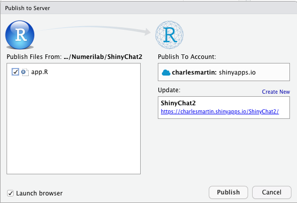 Applications interactives R avec Shiny